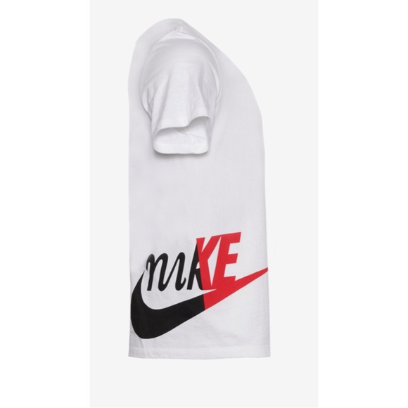 Nike | Shirts & Tops | Nike Split Logo Youth Tshirt Nwt | Poshmark